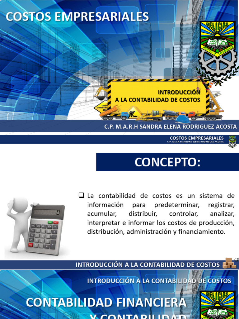 Costos Empresariales - Primera Clase | PDF | Contabilidad de costos | Contabilidad