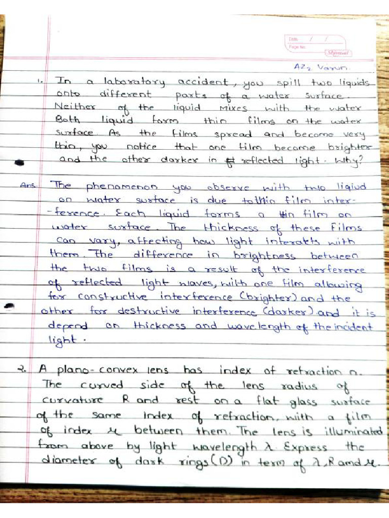 Physics Assignment - Compress | PDF