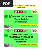 ? Semana 10 - Tema 01 Tarea - Redacción preliminar de un texto argumentativo para la TA2 NOTA 20 ...