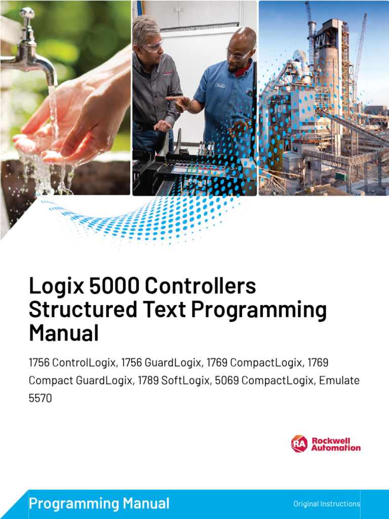 Structured Tex Programming Manual Logix 5000 | PDF | Boolean Data Type | String (Computer Science)