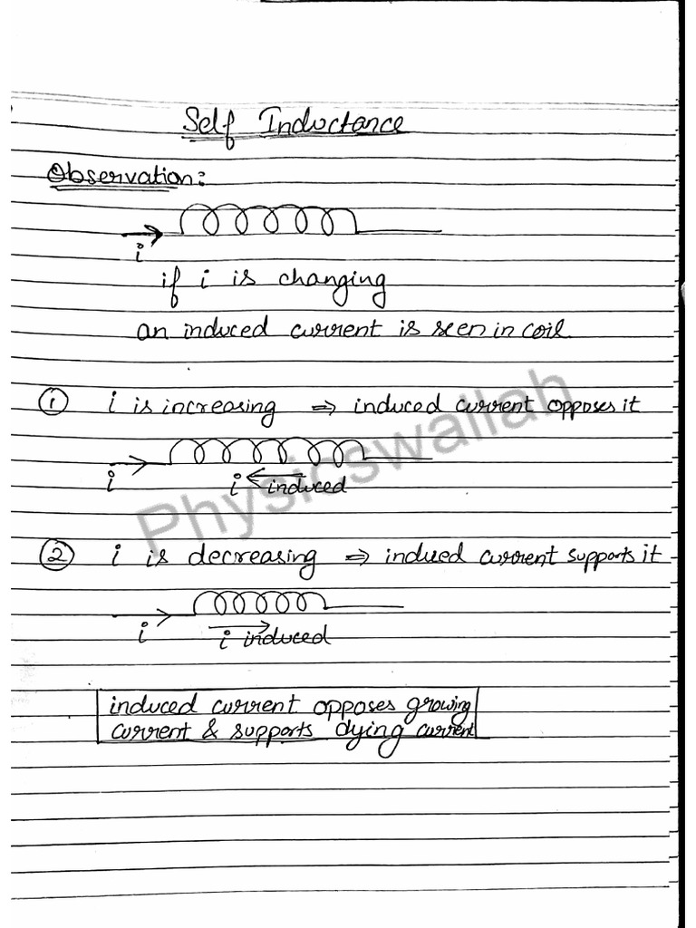 Class 12 - Chapter 6 - Electromagnetic Induction (Lecture 06 ... Class 12 - Chapter 6 - Electromagnetic Induction (Lecture 06 ...