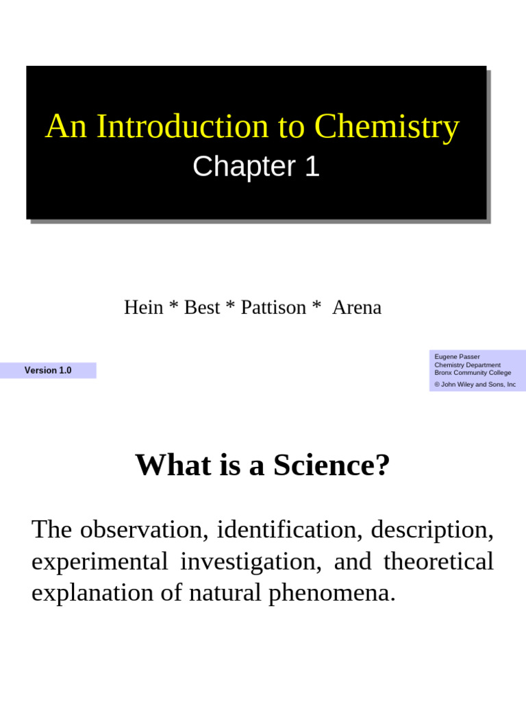 Intro-to-chem | PDF