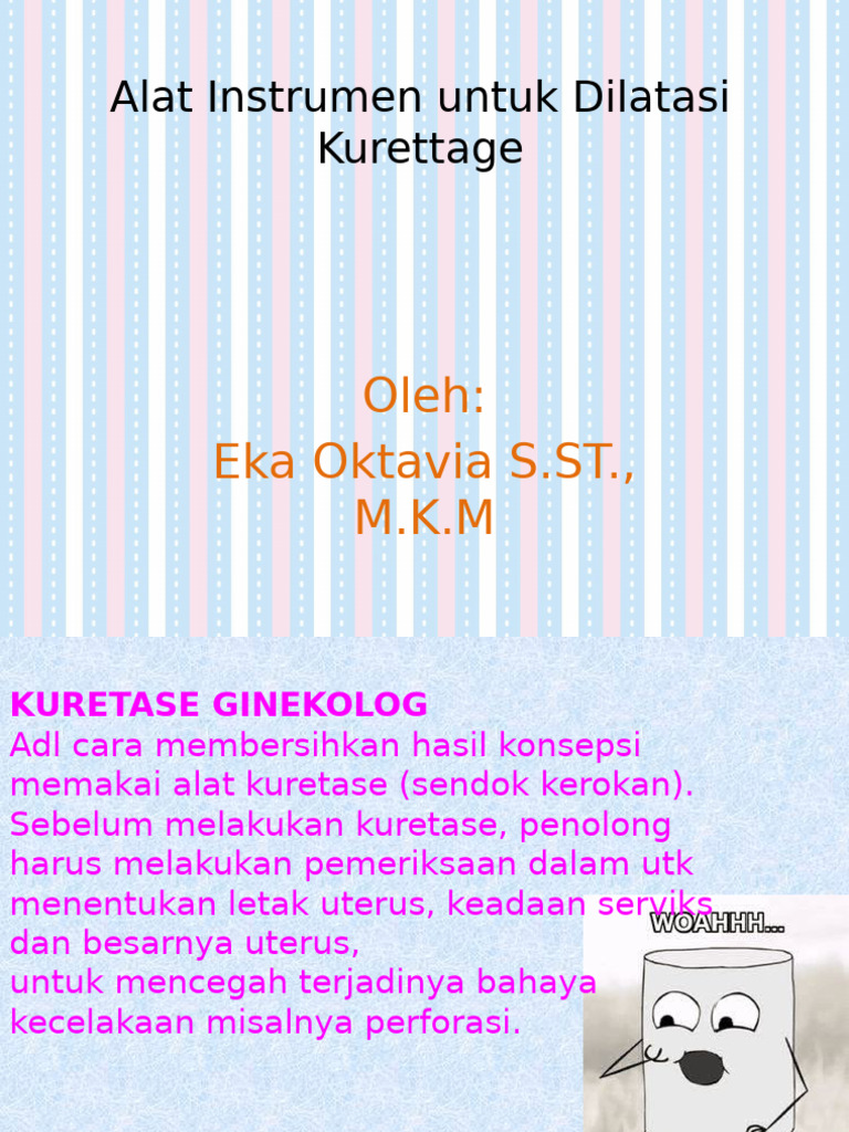 Perisiapan Alat Kuretase | PDF