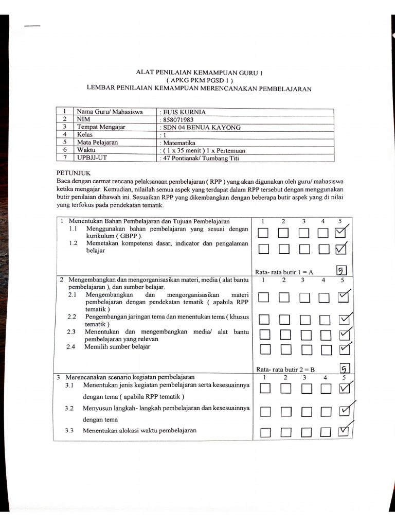 APKG Penguji 2 | PDF