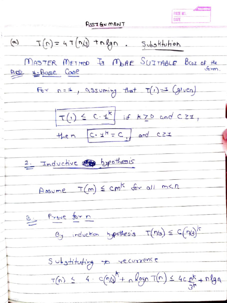 Cse Daa Assignment 1 Abhinav Jain 22bce10697 | PDF