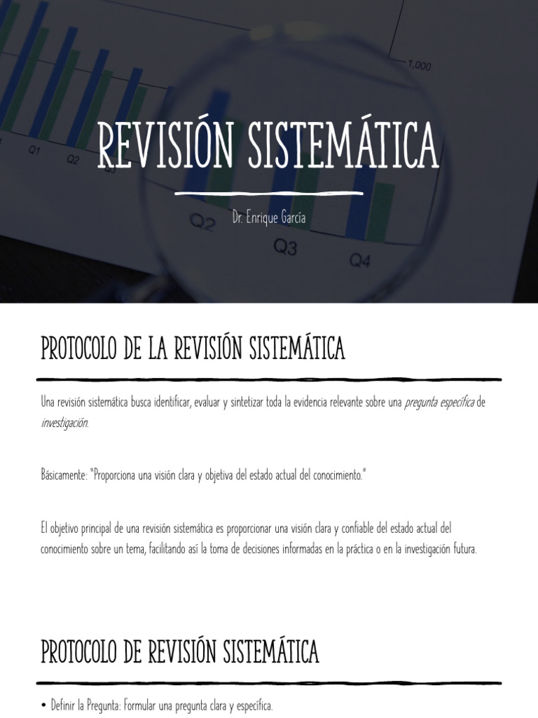 Revisión Sistemática | PDF