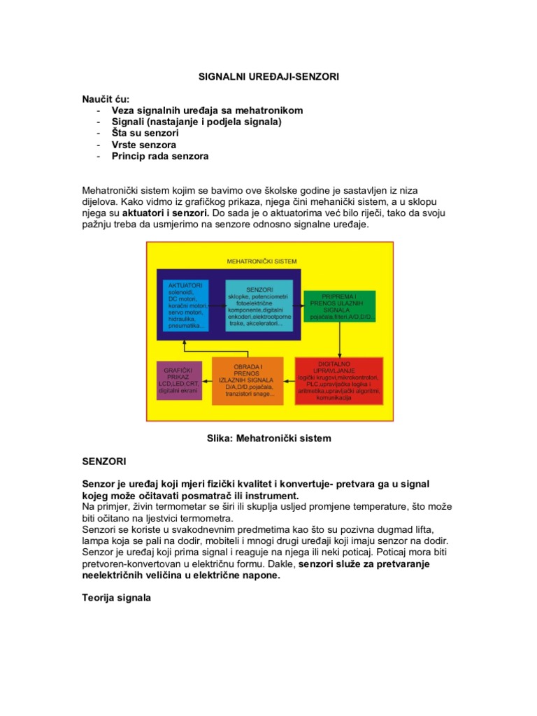 Signalni Uređaji | PDF