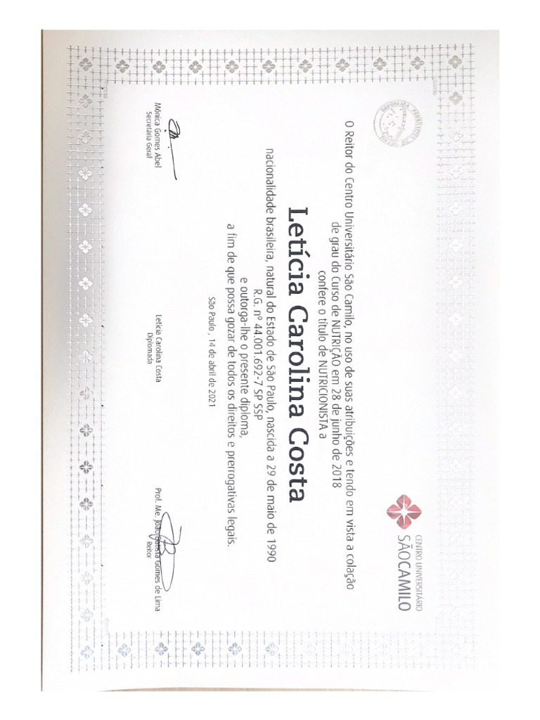 Diploma Leticia | PDF