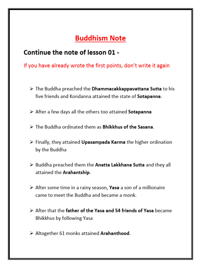 Grade 07 Buddhism - 084404 | PDF