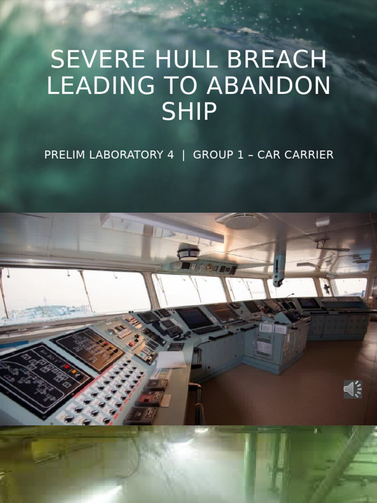 For Roleplay Severe Hull Breach Leading To Abandon Ship | PDF | History