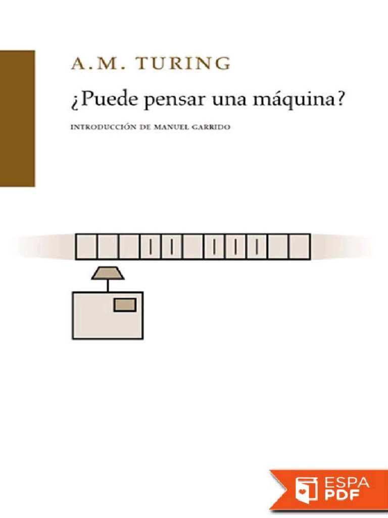 ¿Puede Pensar Una Máquina - Alan Turing | PDF