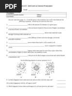 Worksheet Part 2 Plasma Membrane | PDF | Cell Membrane | Biotechnology