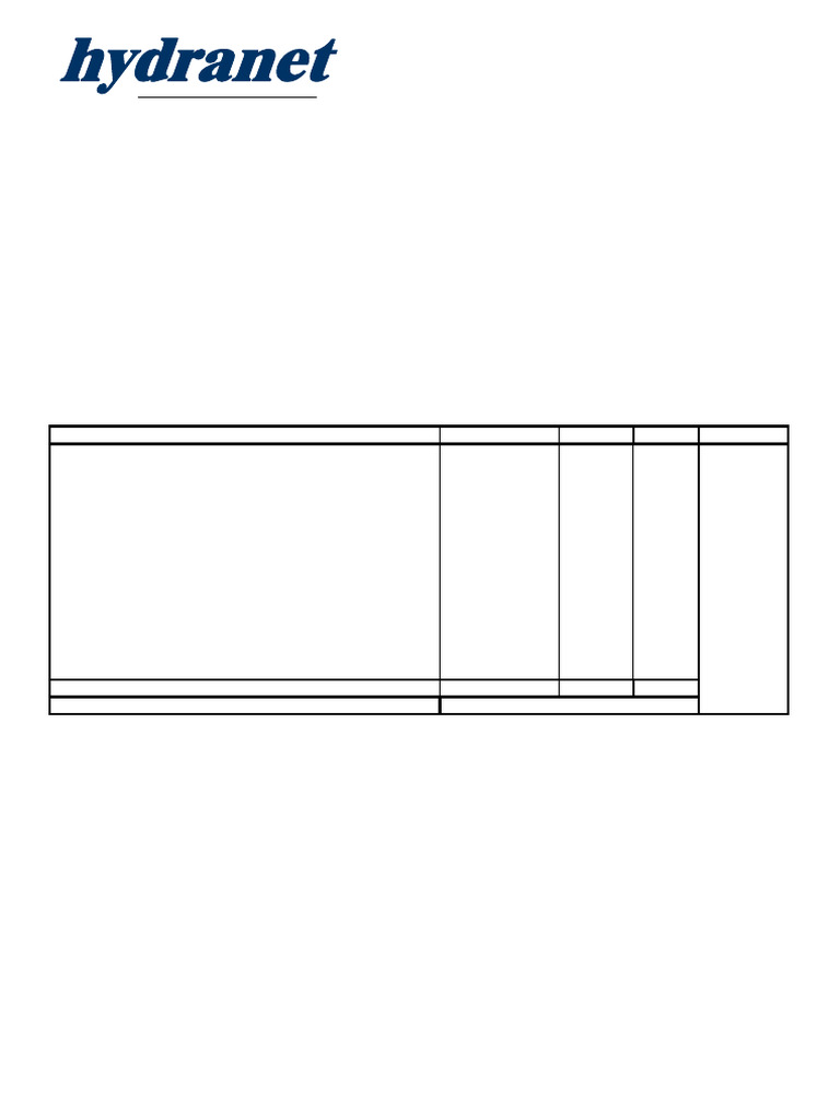 Hydranet TTE Chimie | PDF