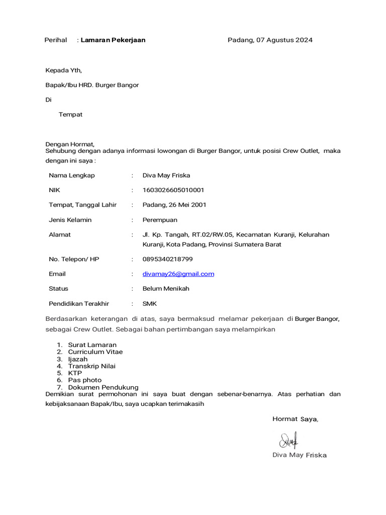 Crew Outlet - Diva MAy Friska | PDF