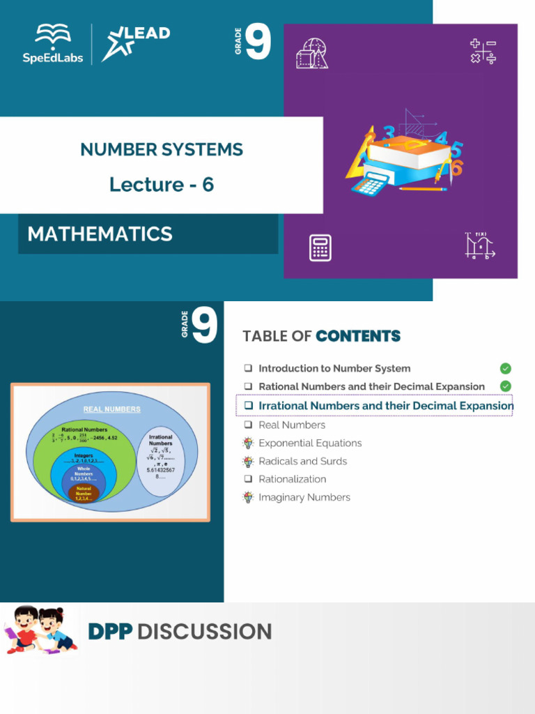 Number Systems L6 | PDF