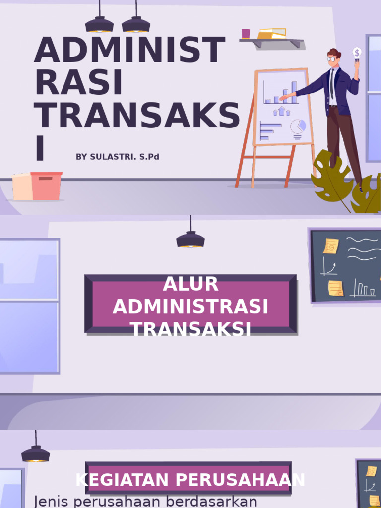 Administrasi Transaksi Pdf