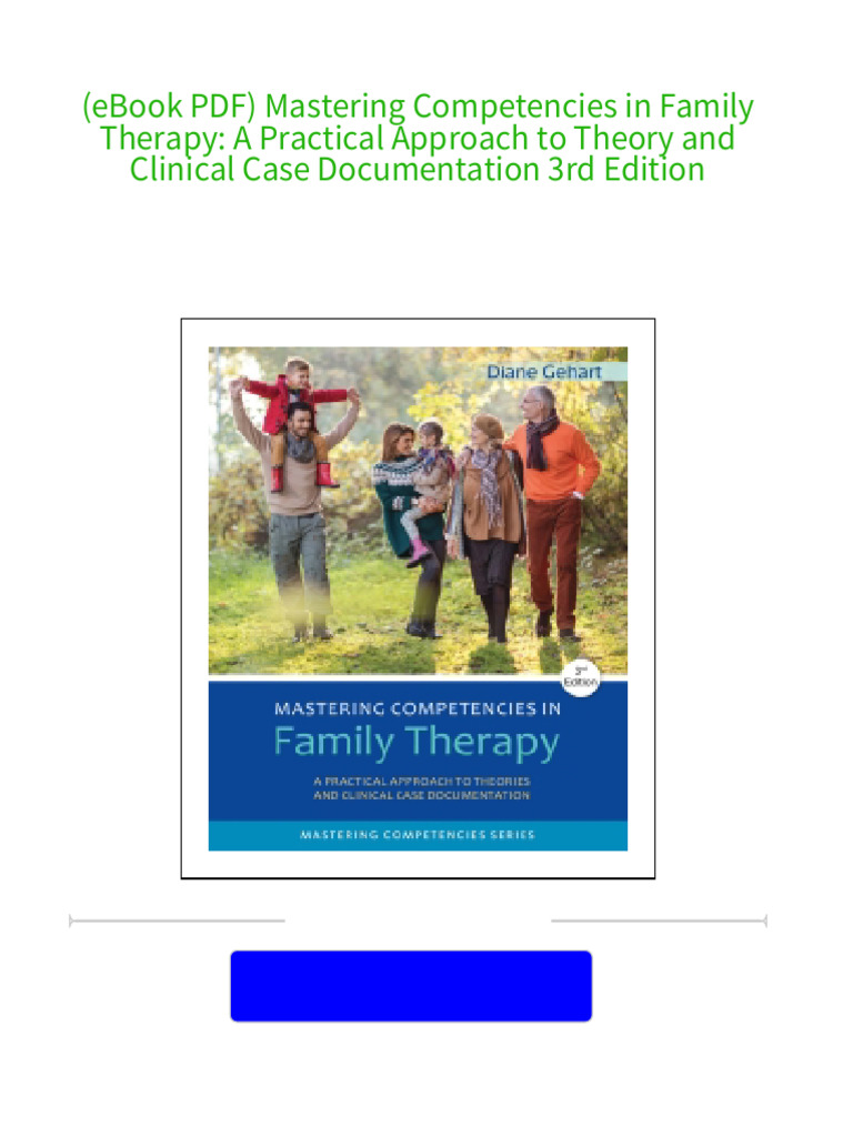 (Ebook PDF) Mastering Competencies in Family Therapy: A Practical ...