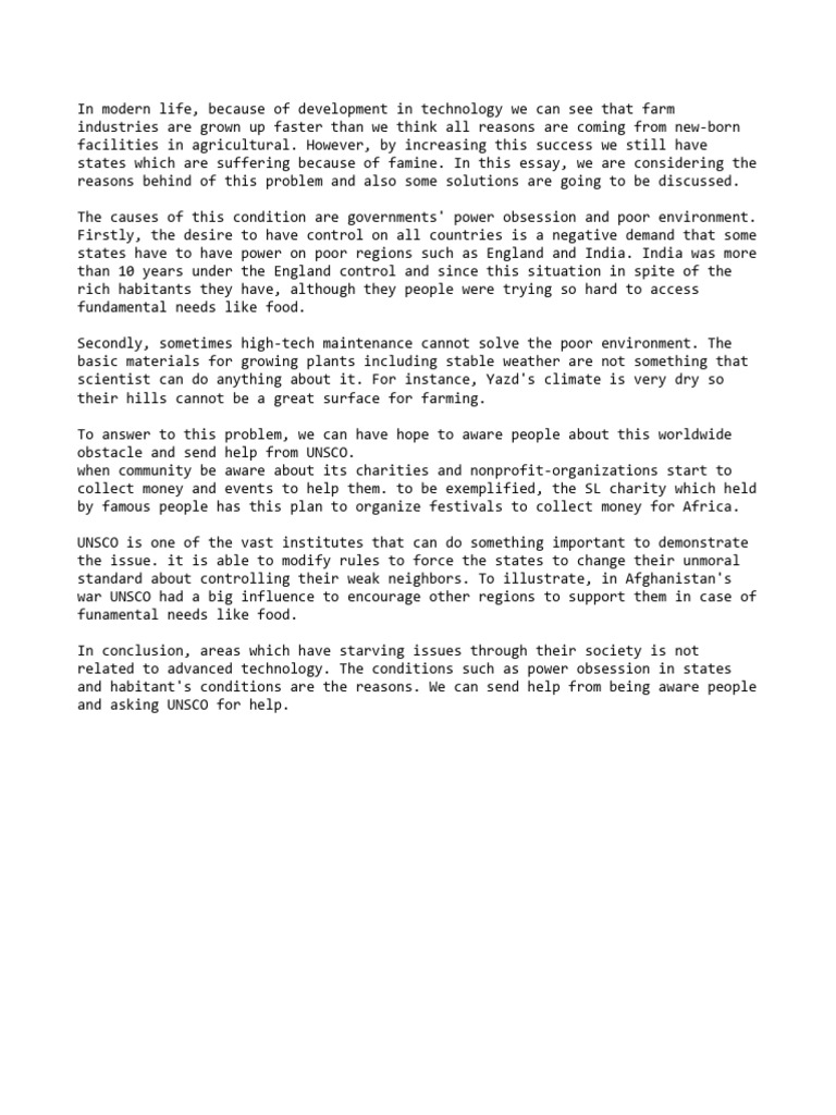 Cause and Solution | PDF