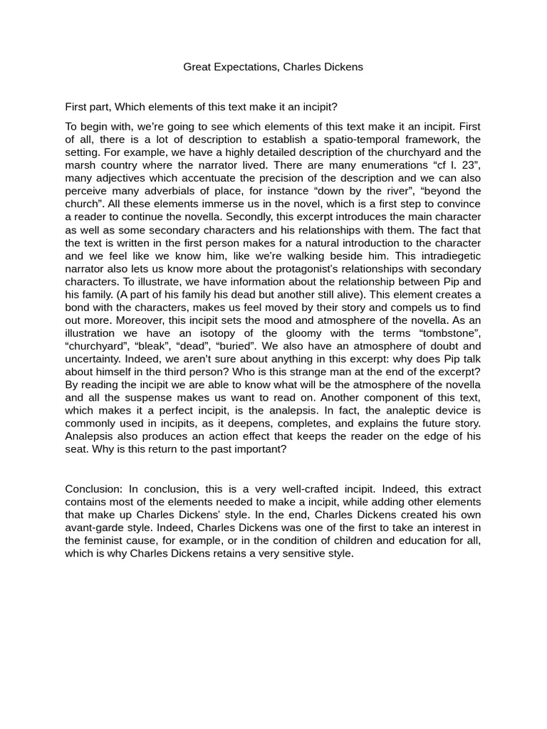 Great Expectations | PDF