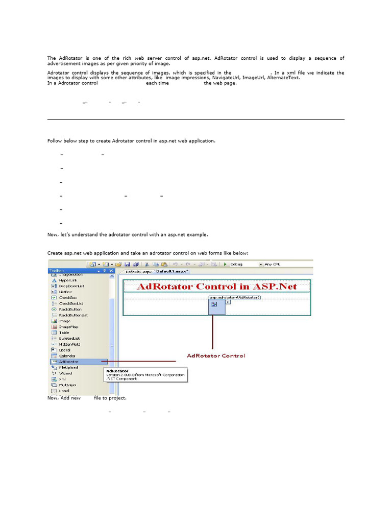 Ad Rotator Control | PDF