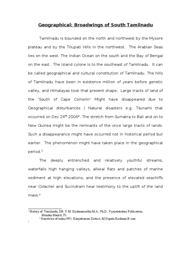 History of Colachel | PDF | Kerala | Unrest