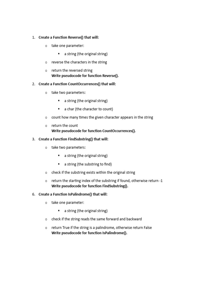 Functions Review Pdf