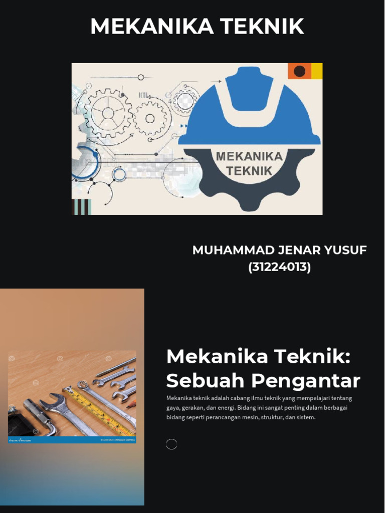 Mekanika Teknik PDF | PDF
