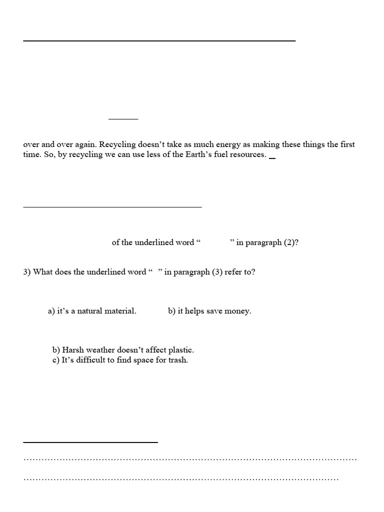 Reading Comprehension Learning Session | PDF