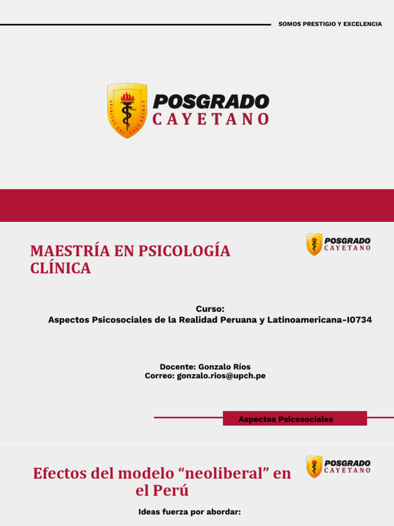 Sesión 3-4 Consecuencias Neolib | PDF