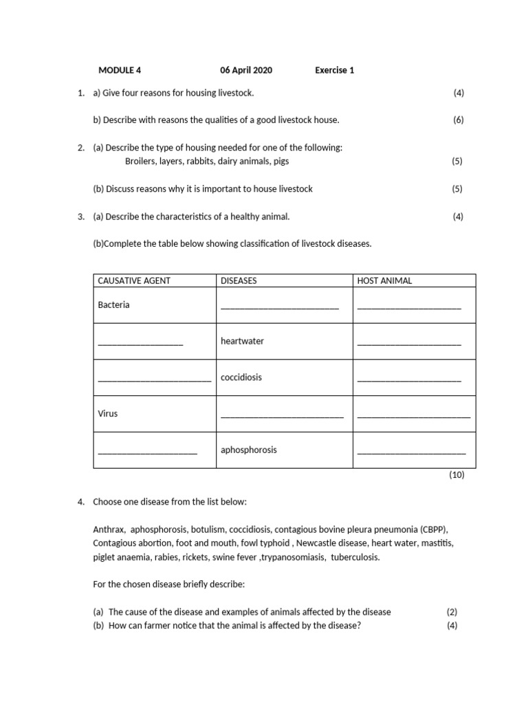 Module 4 Questions | PDF