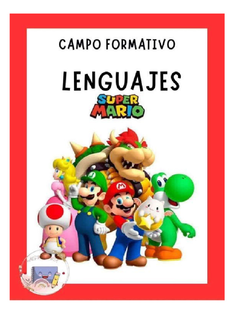 Mario Bros Campos Formativos | PDF