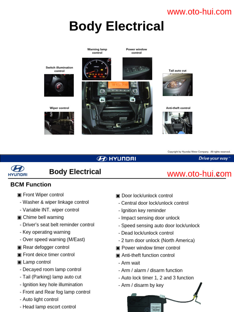 He Thong Dien Than Xe Hyundai I30 | PDF