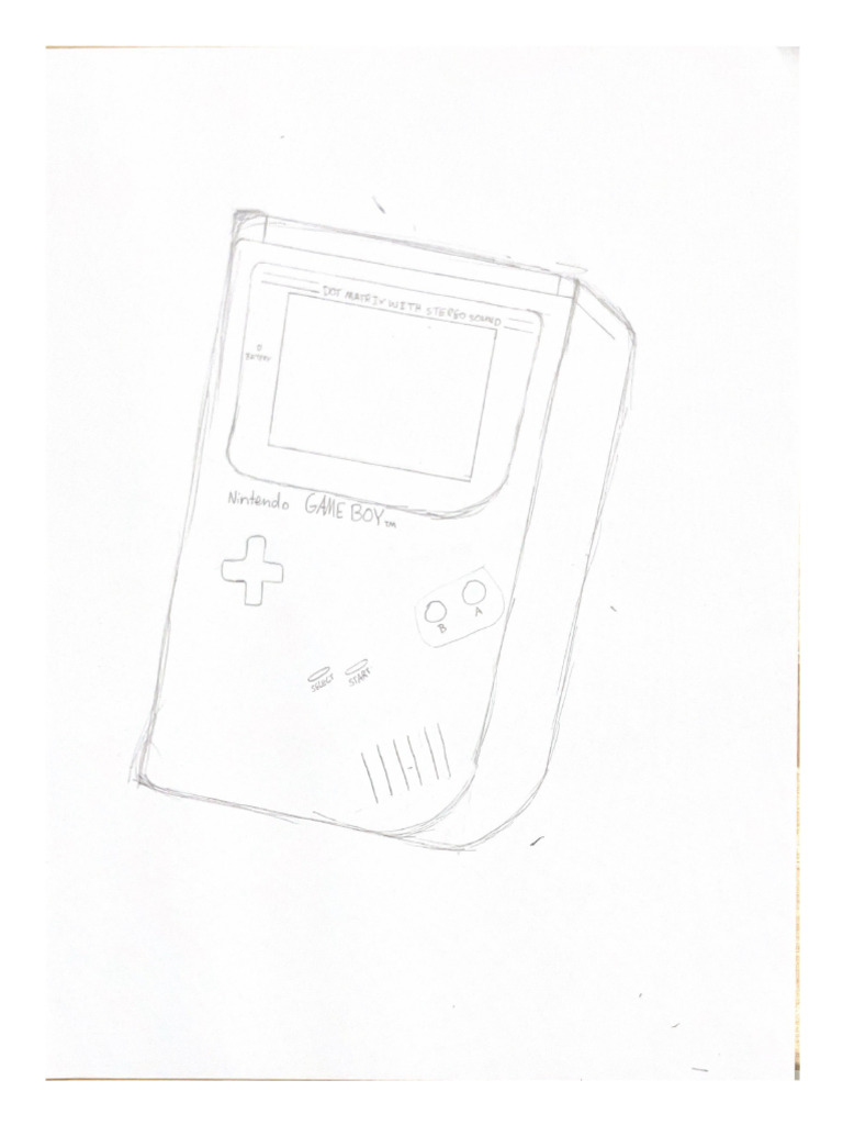 Gameboy Sketch | PDF