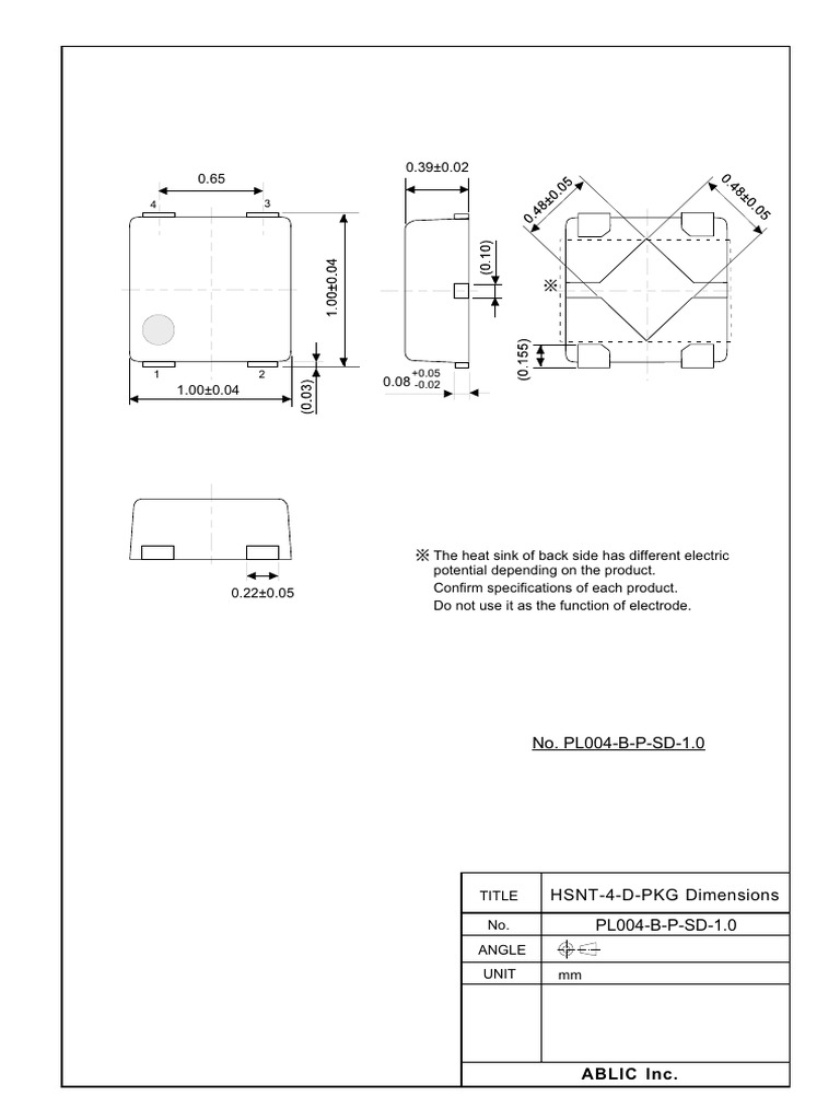 No. PL004-B-P-SD-1.0: The Information Herein Is Subject To Change ...