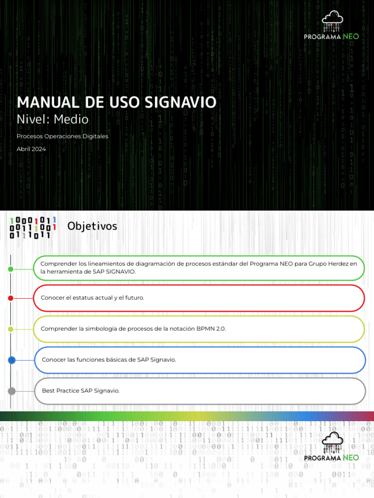 Manual para Documentación de Procesos SIGNAVIO | PDF