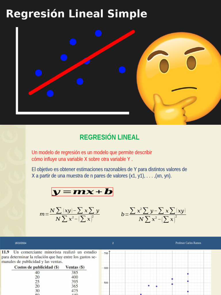Regresión Lineal | PDF