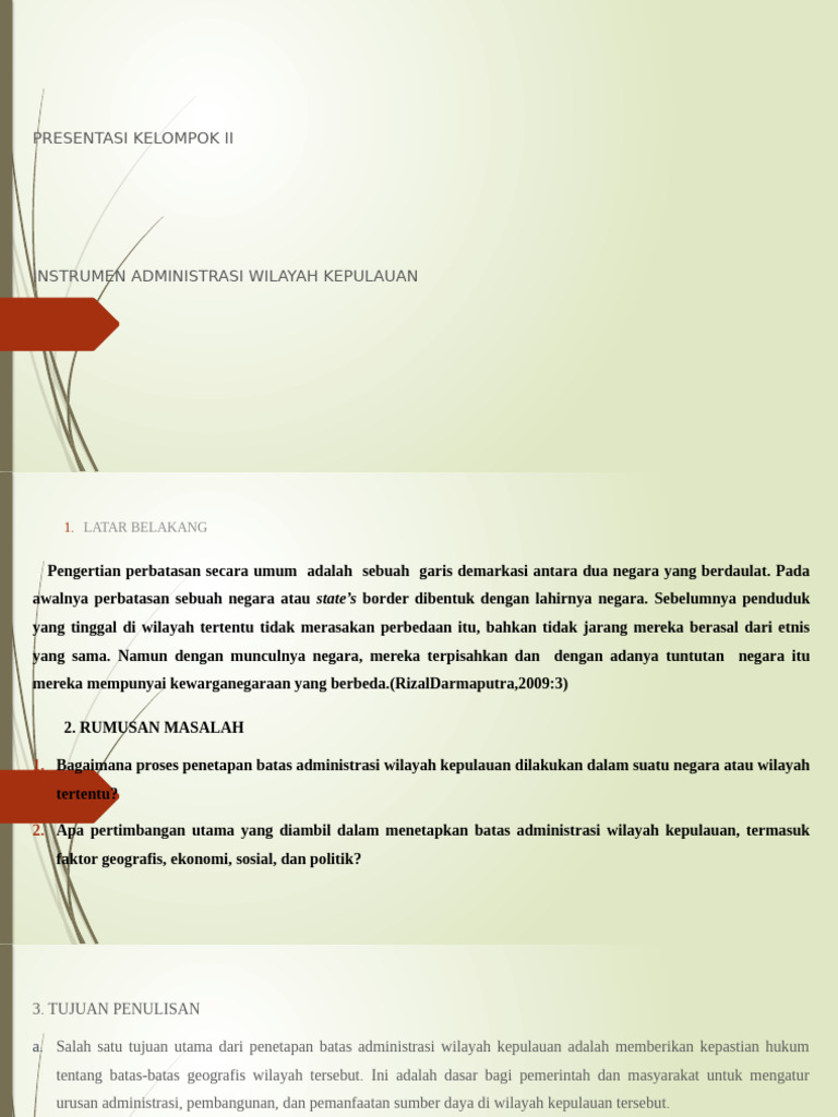 Kel Iii H. Administrasi Wil - Kep | PDF