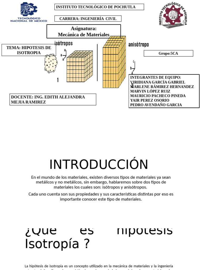 Hipotesis de Isotropia | PDF