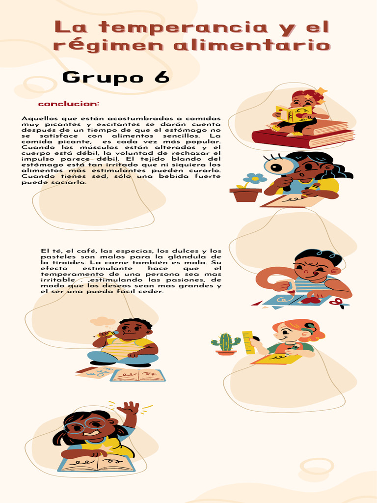 La Temperancia y El Régimen Alimentario | PDF