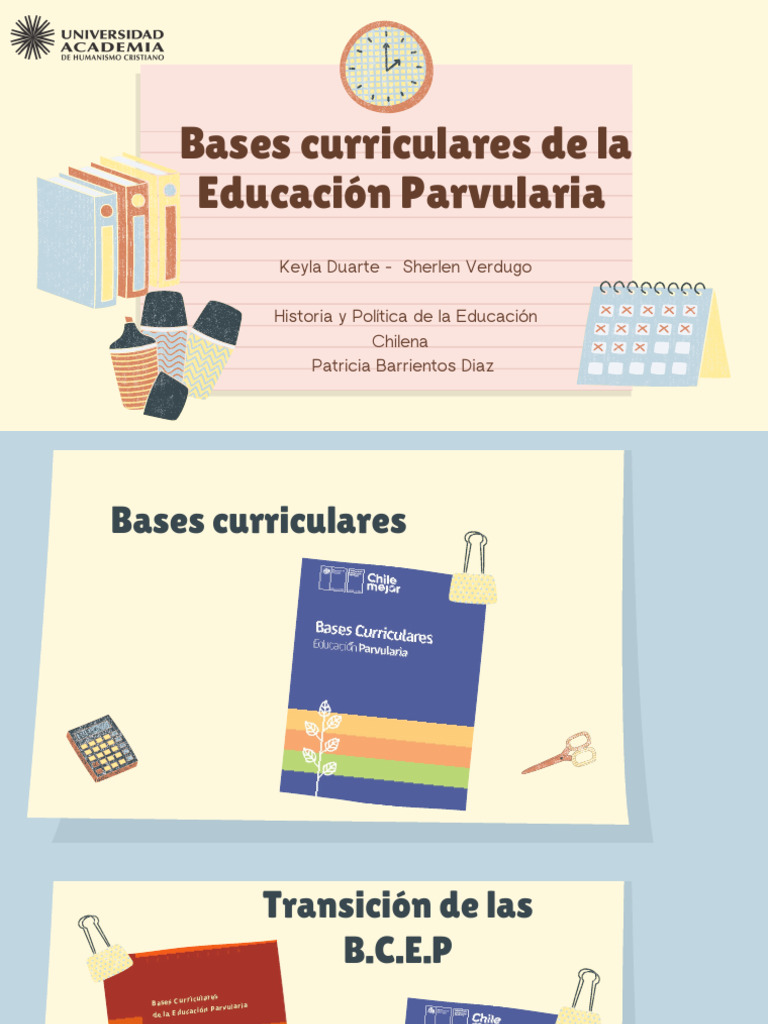 Presentacion Bases Curriculares | PDF