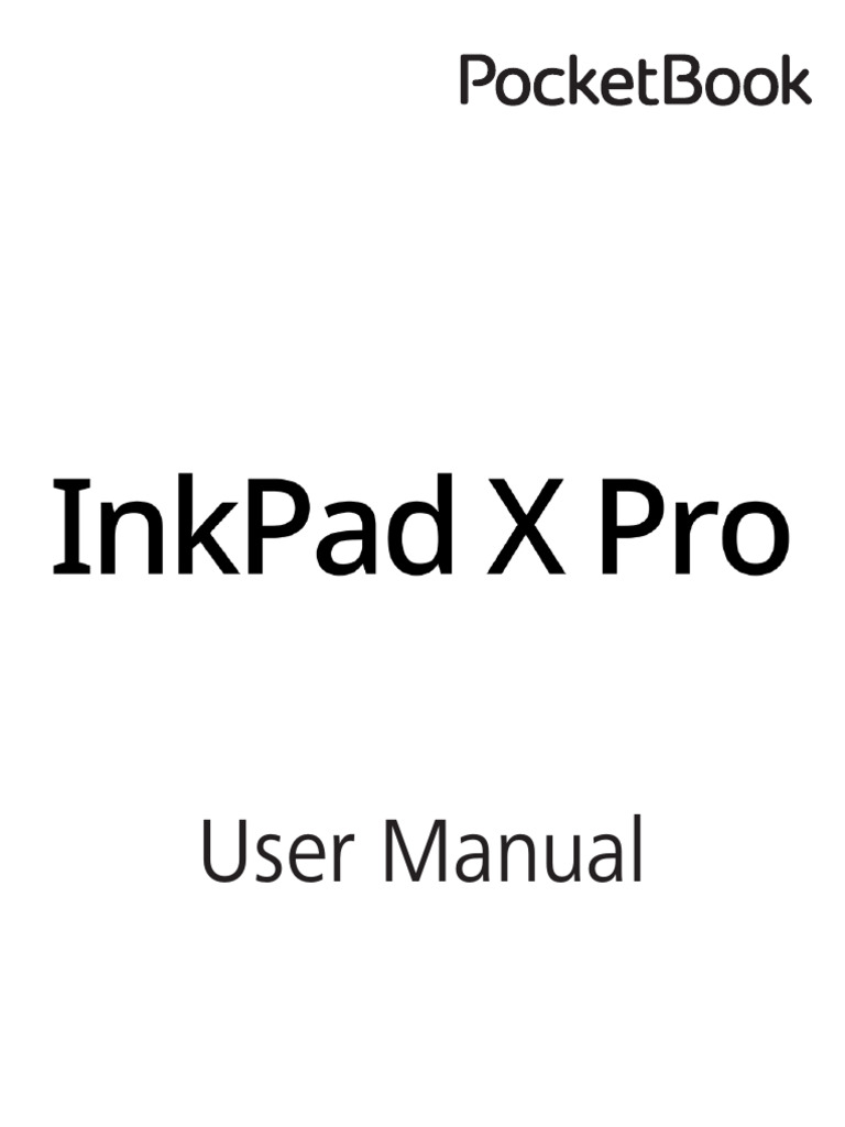 User Manual InkPad X Pro EN | PDF | Computer File | Computer Keyboard