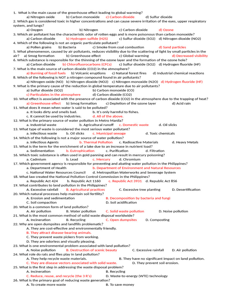 Long Quiz | PDF