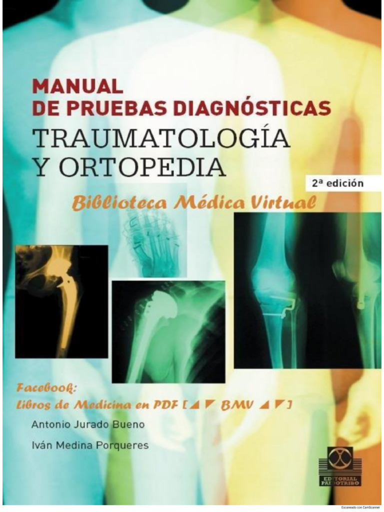 Manual de Pruebas Diagnósticas Traumatología y Ortopedia 2° Ed Antonio | PDF