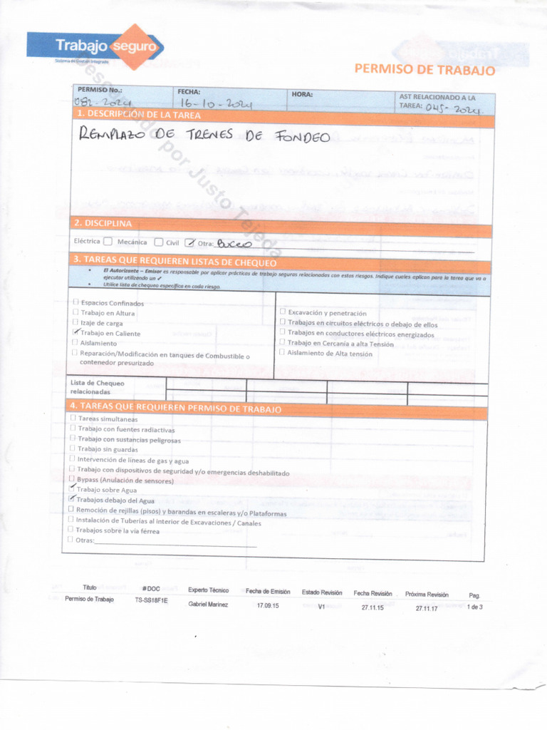 Permiso de Trabajo 161024 | PDF