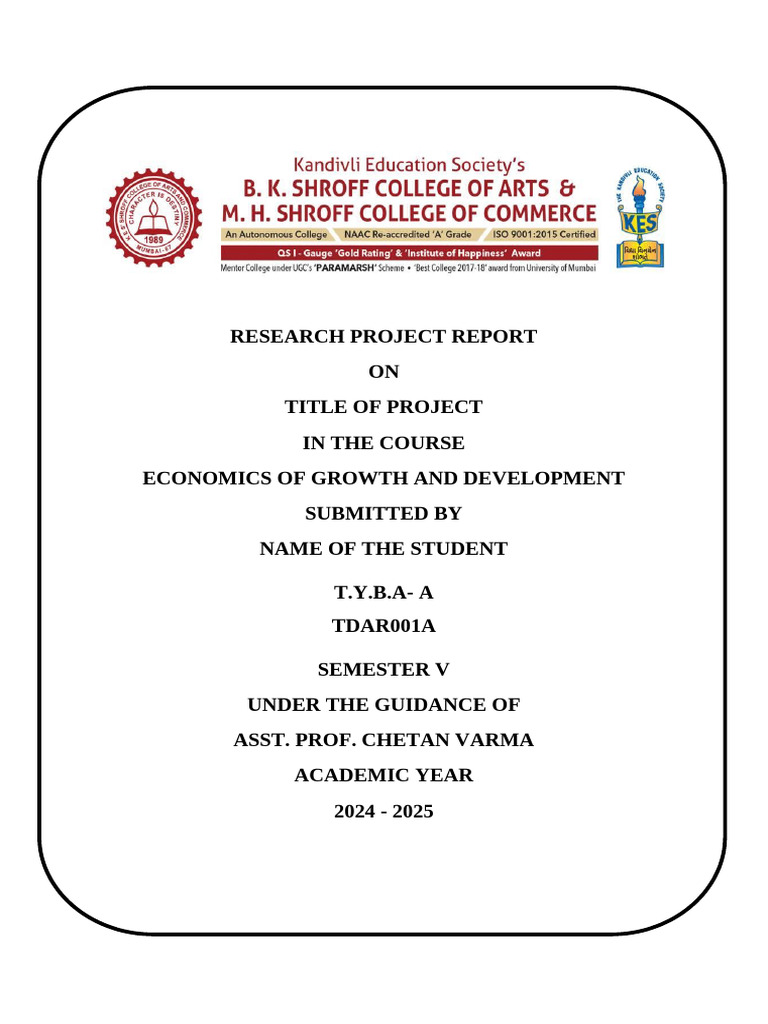 Assignment Cover Page | PDF