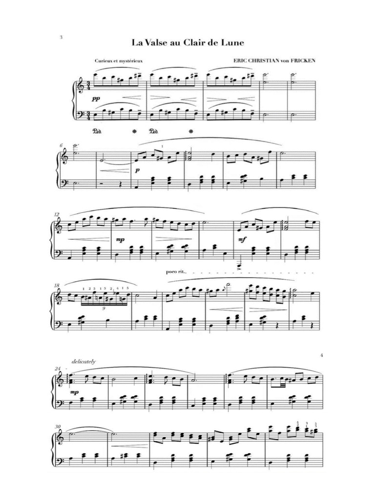 Mēness Valsis | PDF