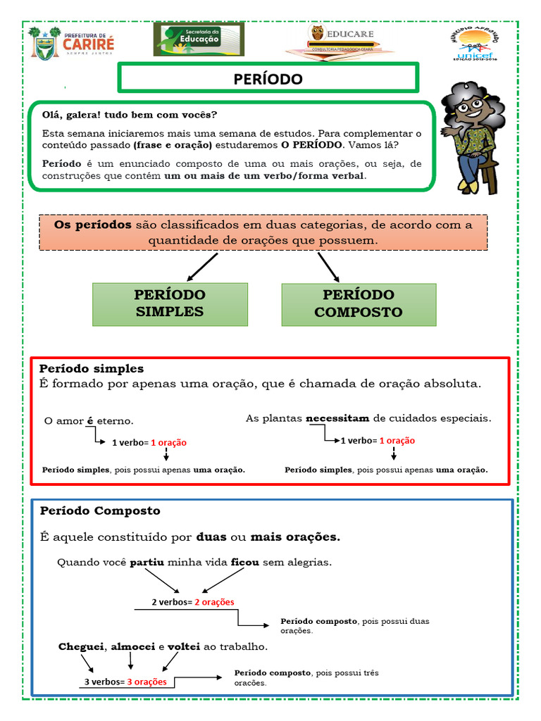 PERIODO SIMPLES E COMPOSTO | PDF