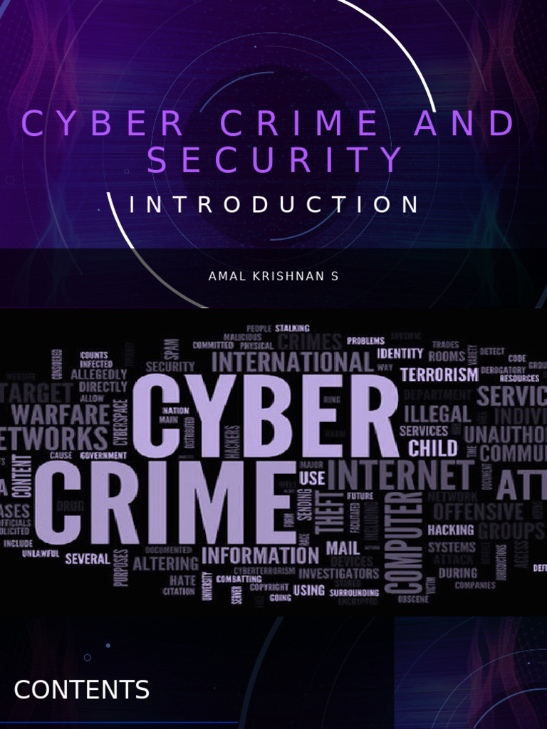 Cyber Crime and Security | PDF | Computers | Security
