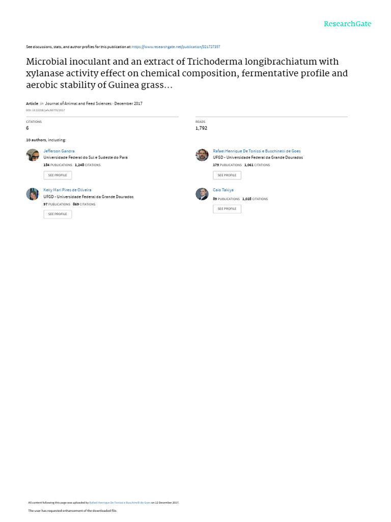 Microbial Inoculant | PDF