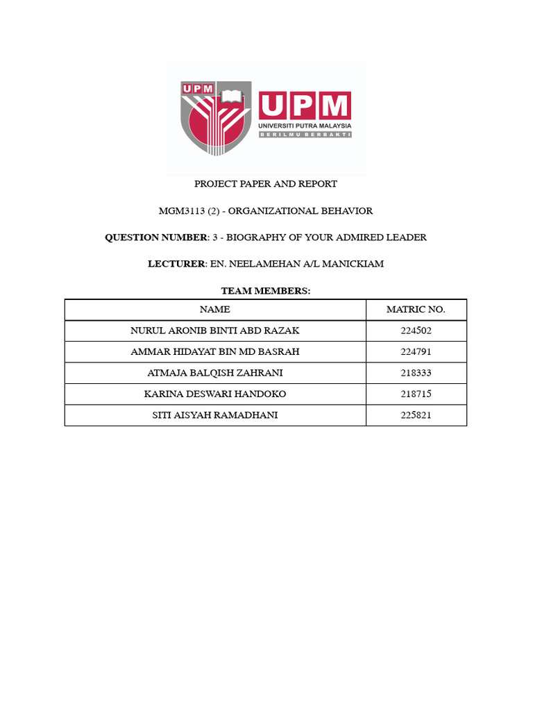 Project Paper and Report | PDF